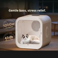 China 70L Electric Pet Drying Box ABS Eco Friendly Cat Dog Grooming Blower Machine Low Noise Modern for sale