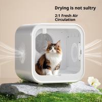 China 70L Electric Pet Drying Box ABS Eco Friendly Cat Dog Grooming Blower Machine Low Noise Modern for sale