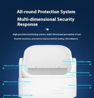 China Automatic Smart Cat Litter Box 80L Open Top Self Cleaning with APP Control Dual Safety Sensors PP Plastic for sale