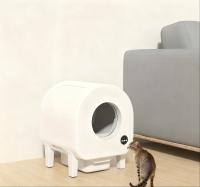 China Deodorant Cat Litter Box Smart Enclosed Self-Cleaning Easy to Clean for sale