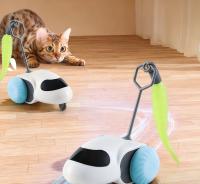 China Automatic Moving Chicken Toy Electric Feather Lifelike Cart-shaped Non-slip Taffeta 12V for sale