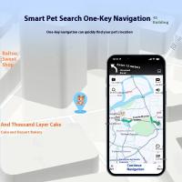 China Pet GPS Tracker Collar for Dogs Cats 4G Waterproof IP67 Anti-Loss Locator Bluetooth Android iOS for sale