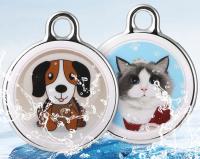 China Pet GPS Tracker Collar for Dogs Cats 4G Waterproof IP67 Anti-Loss Locator Bluetooth Android iOS for sale