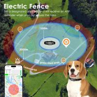 China 4G GPS Pet Tracker Smart Collar for Dogs Cats IPX6 Waterproof 20h Battery Voice Calls for sale