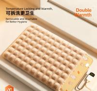 China Waterproof Cotton Smart Pet Heating Blanket 40W Temperature Control Removable Washable Round for Chickens for sale