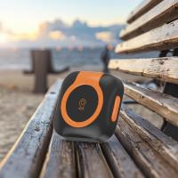 China Mini IP67 Waterproof ABS+PC Pet Tracker Bluetooth Anti-Lost GPS Locator with Real-Time Tracking Health Management for Dogs Cats for sale