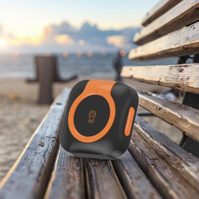 China Mini IP67 Waterproof ABS+PC Pet Tracker Bluetooth Anti-Lost GPS Locator with Real-Time Tracking Health Management for Dogs Cats for sale