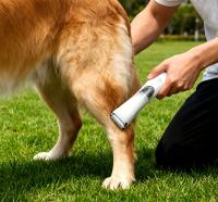China Quiet Pet Hair Clipper Rechargeable Wireless for Dogs Cats Safe Blade 6000mAh Battery for sale