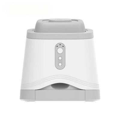 China Intelligent Dog Feeder Trainer IPX5 Waterproof Automatic Snack Reward Machine 1.22kg for Dogs Cats for sale
