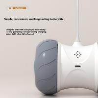 China Electric Automatic Roller Tumbler Cat Toy Eco-Friendly Laser Interactive Self-Play Pet Toy Model DU-CP01 for sale