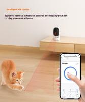 China WiFi Smart Pet Camera with Night Vision Motion Detection Eco-Friendly Interactive Laser Cat Toy for sale