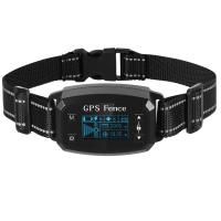China XWPET XW-T19 GPS Wireless Dog Fence IP67 Waterproof Rechargeable Smart Pet Electric Fence with OLED Display for sale