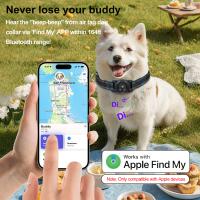 China GPS Dog Collar Real Time Tracking Waterproof Reflective Soft Padded 3 Year Battery Life for sale