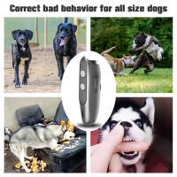 China Eco-friendly Ultrasonic Dog Repeller IP67 Waterproof Bark Control Training Device 20h Battery for sale