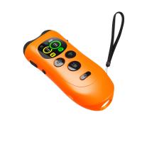 China USB Rechargeable Handheld Ultrasonic Dog Bark Deterrent IP67 Waterproof 20H Battery for sale