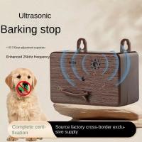 China Ultrasonic Dog Bark Deterrent Device 50FT Range 3 Modes IP67 Waterproof Safe Training Tool for sale