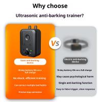 China Ultrasonic Dog Repellent Rechargeable Barking Control Device 20H Battery Life IP67 Waterproof for sale