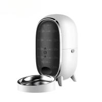 China Modern 3L Automatic Stainless Steel Pet Feeder with Remote Control IPX5 Waterproof for Cats Dogs for sale