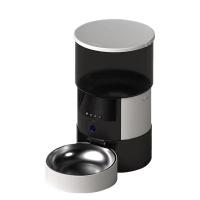 China Intelligent Timing 720P Camera Automatic Feeder Eco-Friendly Solid Plastic Bowl Quantitative Cat/Dog Food Machine Power Charge for sale
