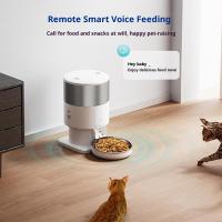 China Automatic Pet Feeder with Timing Control IPX5 Waterproof Stainless Steel Bowls for Dogs Cats 5L Capacity for sale