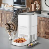 China 4L WiFi Automatic Pet Feeder with Timer App Control for Cats Dogs Battery Power for sale