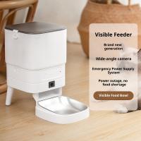China Automatic Pet Feeder for Cats Dogs with IPX5 Waterproof Stainless Steel Bowls 2L Capacity for sale