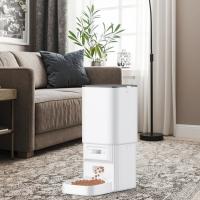 China 2025 New Automatic Pet Intelligent Feeder Dog/Cat Eco-friendly Solid Plastic 7L Waterproof IPX5 Battery Timing Quantitative for sale