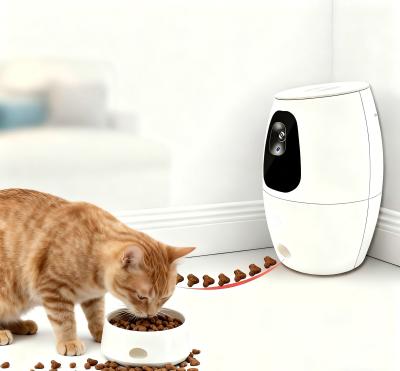 China Smart Automatic Pet Feeder Remote Control Timed Food Dispenser for Dogs Cats 5L Capacity for sale