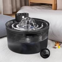 China Automatic Wireless Charge Induction Intelligent Pet Water Dispenser IPX7 Eco-Friendly Portable Bottle Cat Dog Feeder for sale