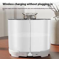 China Automatic Wireless Charging IPX5 Waterproof Pet Drinking Bowl 0.8kg Plastic Eco-Friendly for Cats Dogs for sale