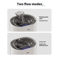 China Automatic Wireless Charging IPX5 Waterproof Pet Drinking Bowl 0.8kg Plastic Eco-Friendly for Cats Dogs for sale