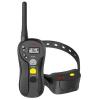 China Portable Electric Dog Training Collar Remote Shock Collar for Small to Large Dogs Durable Plastic 1000m Range for sale