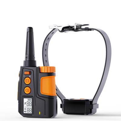 China Waterproof IPX7 Rechargeable Dog Training Collar 600m Remote Electric Shock for Agility for sale