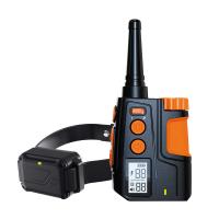 China Waterproof IPX7 Rechargeable Dog Training Collar 600m Remote Electric Shock for Agility for sale