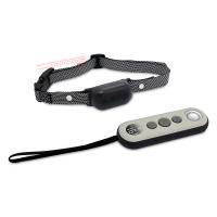 China Rechargeable Waterproof Dog Trainer Neck Ring Electrostatic Remote Control Outdoor Pet Training Barking Collar for sale