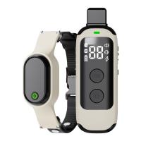 China Waterproof IPX7 Plastic Remote Training Collar for Small Dogs Electric Shock Stop Barking Device PT-681 for sale