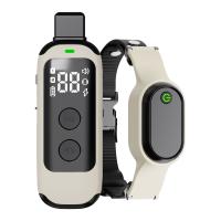 China Waterproof IPX7 Plastic Remote Training Collar for Small Dogs Electric Shock Stop Barking Device PT-681 for sale
