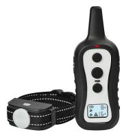 China Waterproof Rechargeable Dog Training Collar with 3 Safe Modes Plastic Nylon PT-301A for sale
