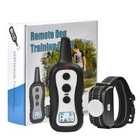 China Waterproof Rechargeable Dog Training Collar with 3 Safe Modes Plastic Nylon PT-301A for sale