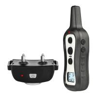 China Waterproof Rechargeable Dog Training Collar with 3 Safe Modes Plastic Nylon PT-301A for sale