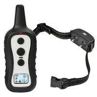 China Waterproof Rechargeable Dog Training Collar with 3 Safe Modes Plastic Nylon PT-301A for sale