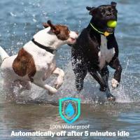 China Waterproof Rechargeable Dog Training Collar 3 Modes Beep Vibration Shock 1000ft Range IPX7 Nylon for sale