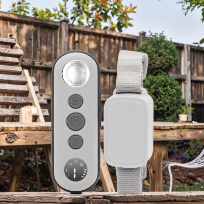 China Waterproof Dog Training Collar PT-520 Remote Control Bark Stopper Spray Nylon Agility Equipment IP67 for sale