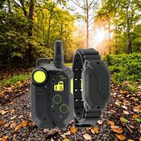 China Remote Dog Training E-Collar 4000FT Range IPX7 Waterproof Rechargeable Nylon Shock Collar for Large Dogs for sale