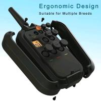 China IPX7 Waterproof Dog Training Collar 900m Remote Rechargeable Nylon Bark Control for sale