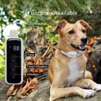 China Rechargeable Dog Training Collar 300m Range IPX7 Waterproof 3 Modes Beep Vibration Shock Remote Control for Dogs for sale