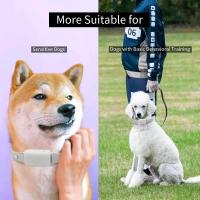 China Rechargeable Dog Training Collar 300m Range IPX7 Waterproof 3 Modes Beep Vibration Shock Remote Control for Dogs for sale