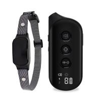 China Rechargeable IPX7 Waterproof Nylon Dog Training Collar Eco-Friendly Agility Training for Dogs PT-661A for sale