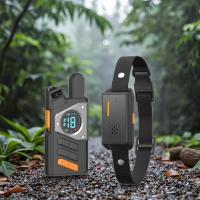 China Rechargeable 1640ft Smart Dog Training Collar IP67 Waterproof Nylon ABS Anti Bark Remote Control for sale