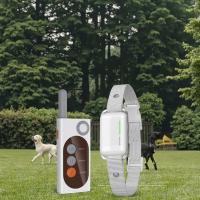 China IP67 Waterproof Rechargeable Dog Training Collar 1000m Remote Vibration Shock Free Nylon for sale